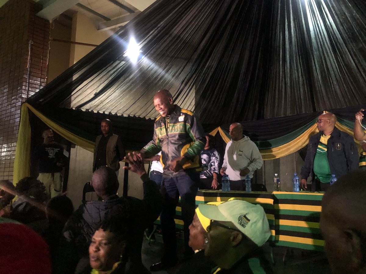 Queenin Masuabi On Twitter In Pictures Anc Presidential Hopeful Zweli Mkhize Treasurer
