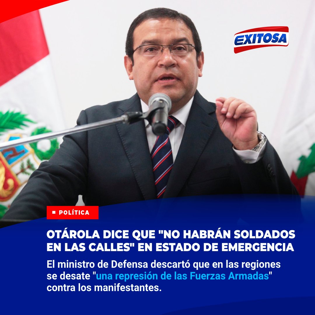 Exitosa Noticias On Twitter 🔵🔴en Exitosa El Ministro De Defensa