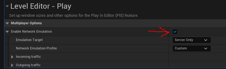 Unreal pro-tip: If experiencing lagging when doing multiplayer stuff, enable network emulation ...