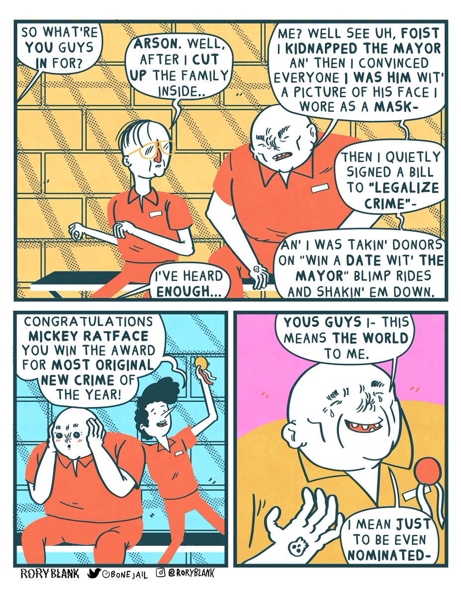 「What're you in for? 」|Rory Blankの漫画