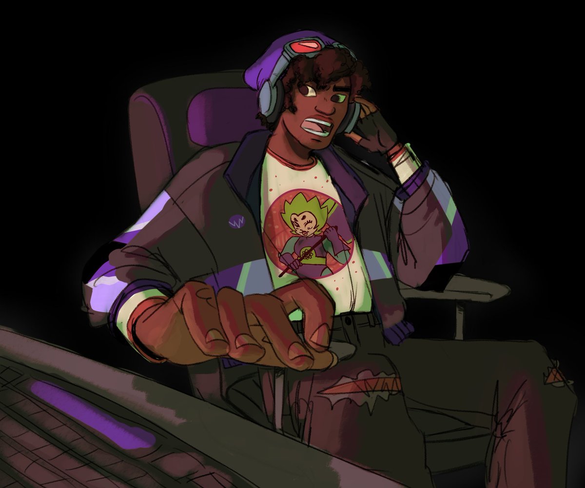 「Donnie drawing i did a while ago :] #rot」|Lottie !! 🖌️のイラスト