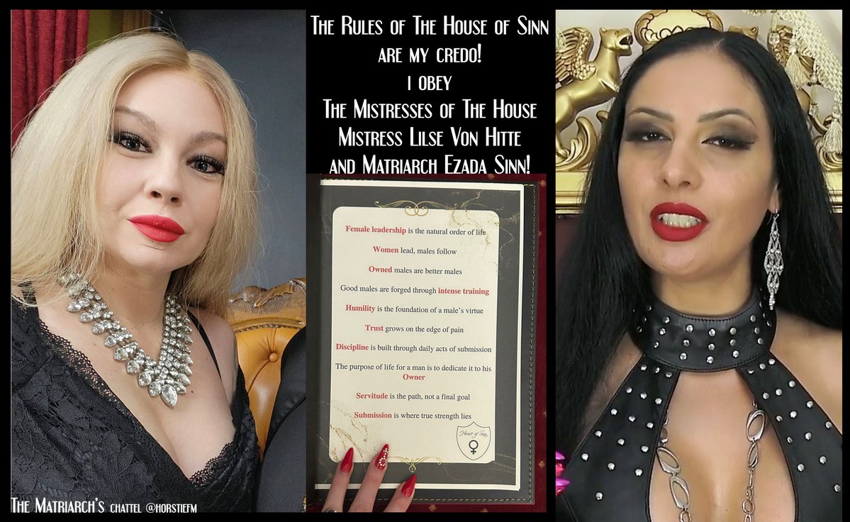 โ๏ธ The Matriarch Ezada Sinn โ๏ธ ๐ On Twitter Rt Horstiefm