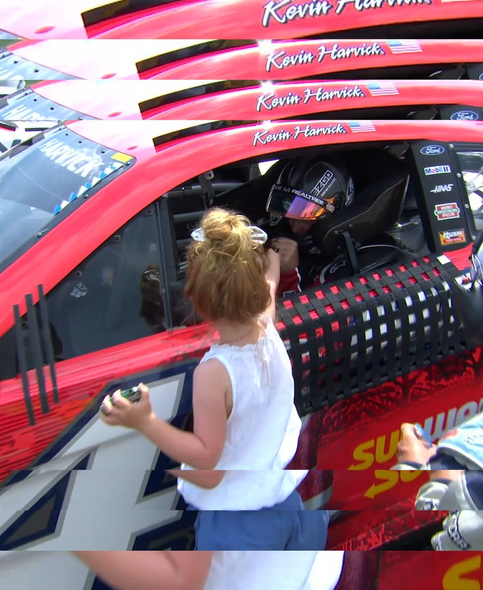 We just can't get enough of Piper Harvick. ️ NASCAR @nascar