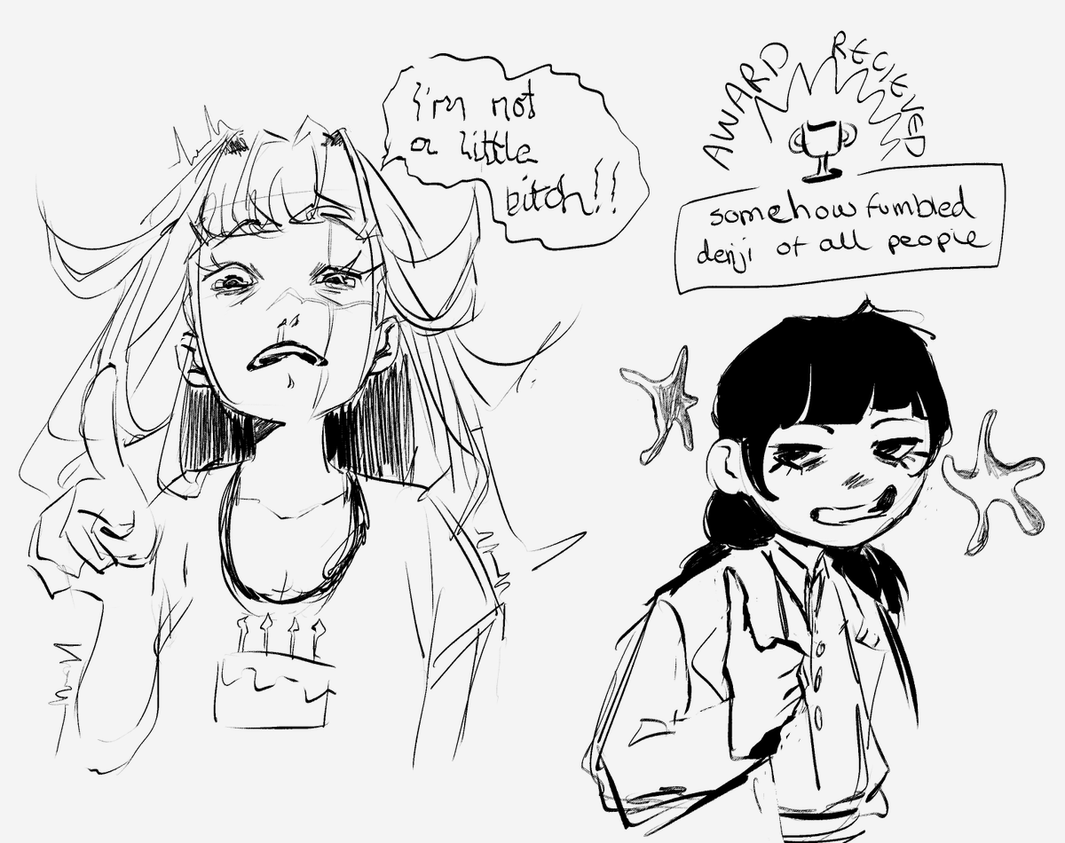 「csm part 2 doodles #chainsawman #csm 」Ciphique - COMMS OPENの漫画