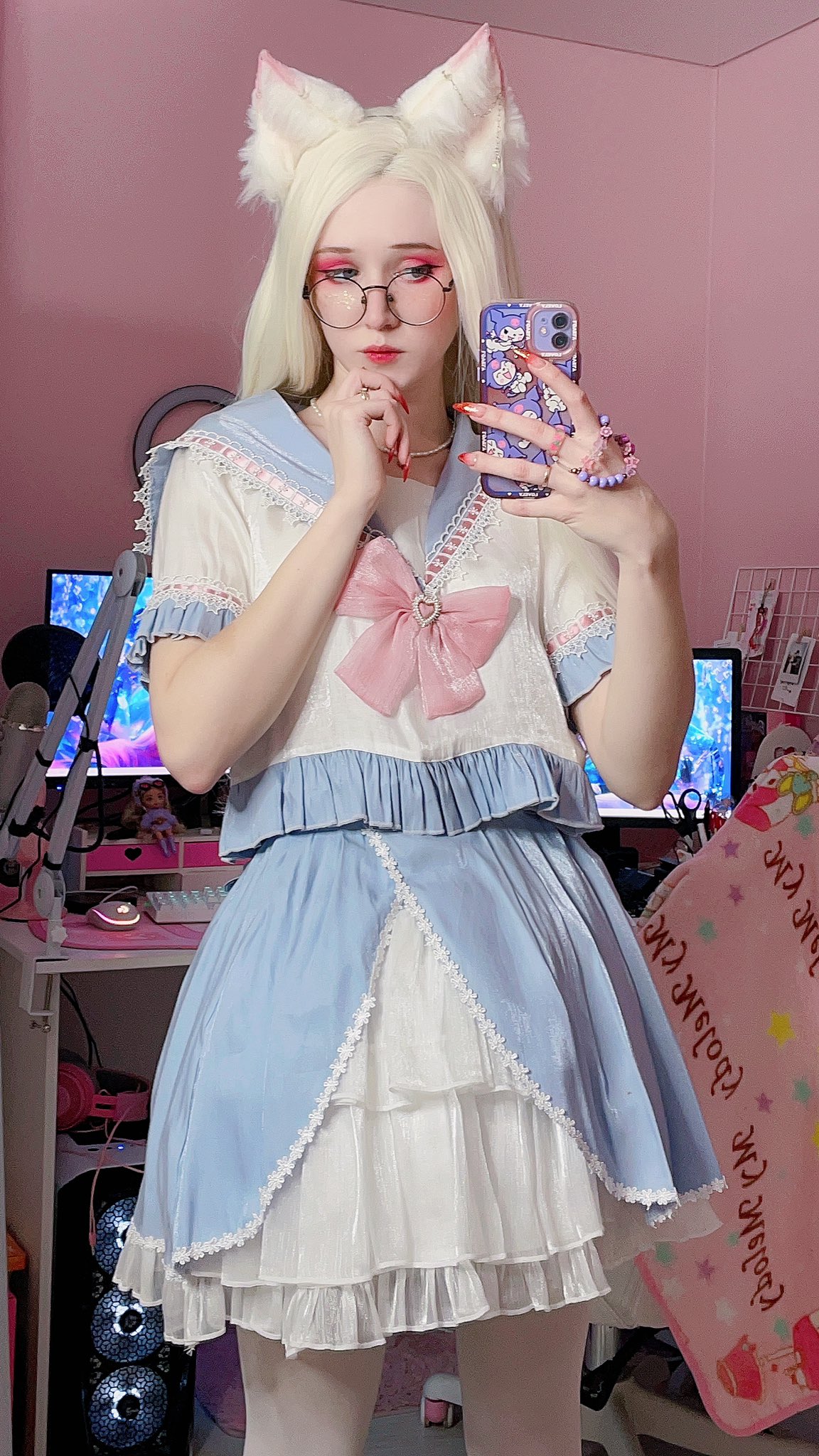 TW Pornstars - 1 pic. Little Fox. Twitter. My outfit today 💗 do you ...