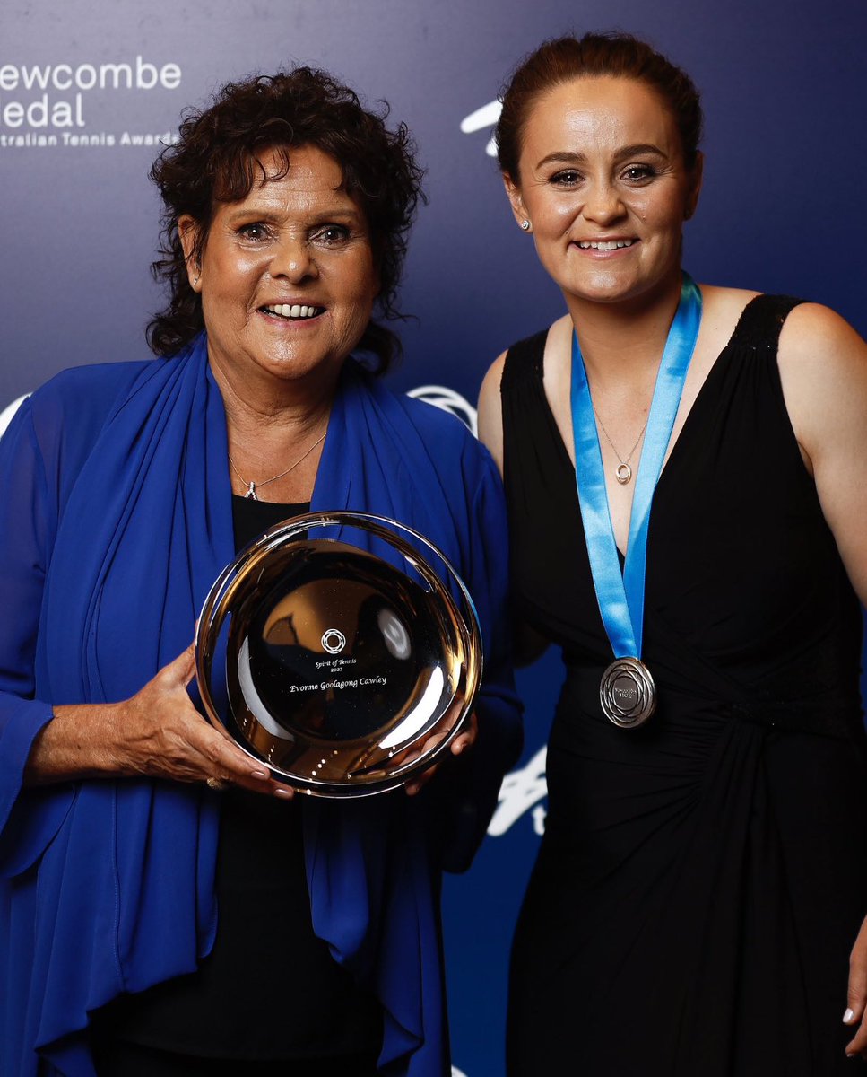 Evonne Goolagong Cawley’s acceptance speech at the Newcombe Medal last ...
