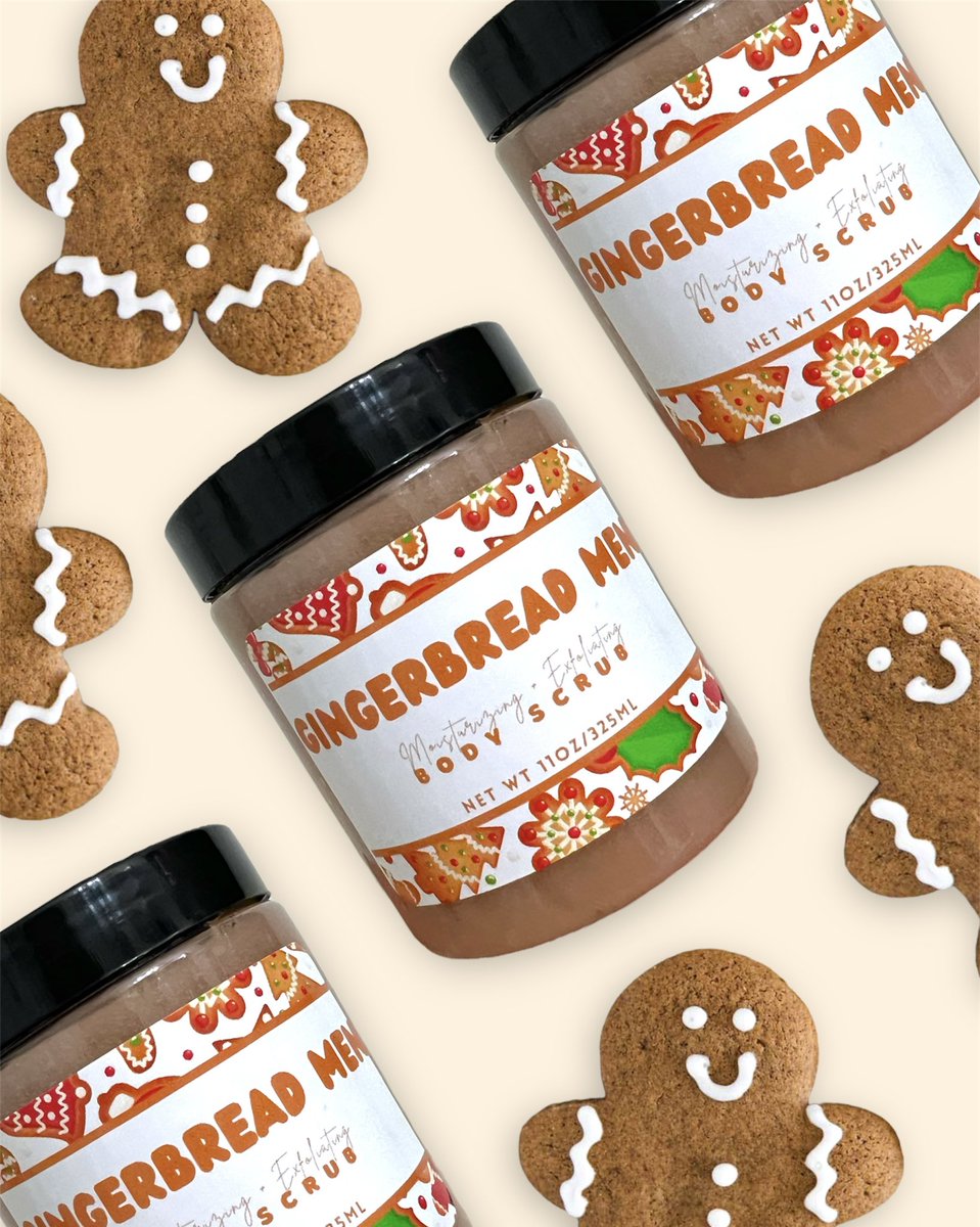 RIGG on Twitter: "RT @beautyxbars: 🤎GINGERBREAD MEN GIVEAWAY🤎 Includes ...