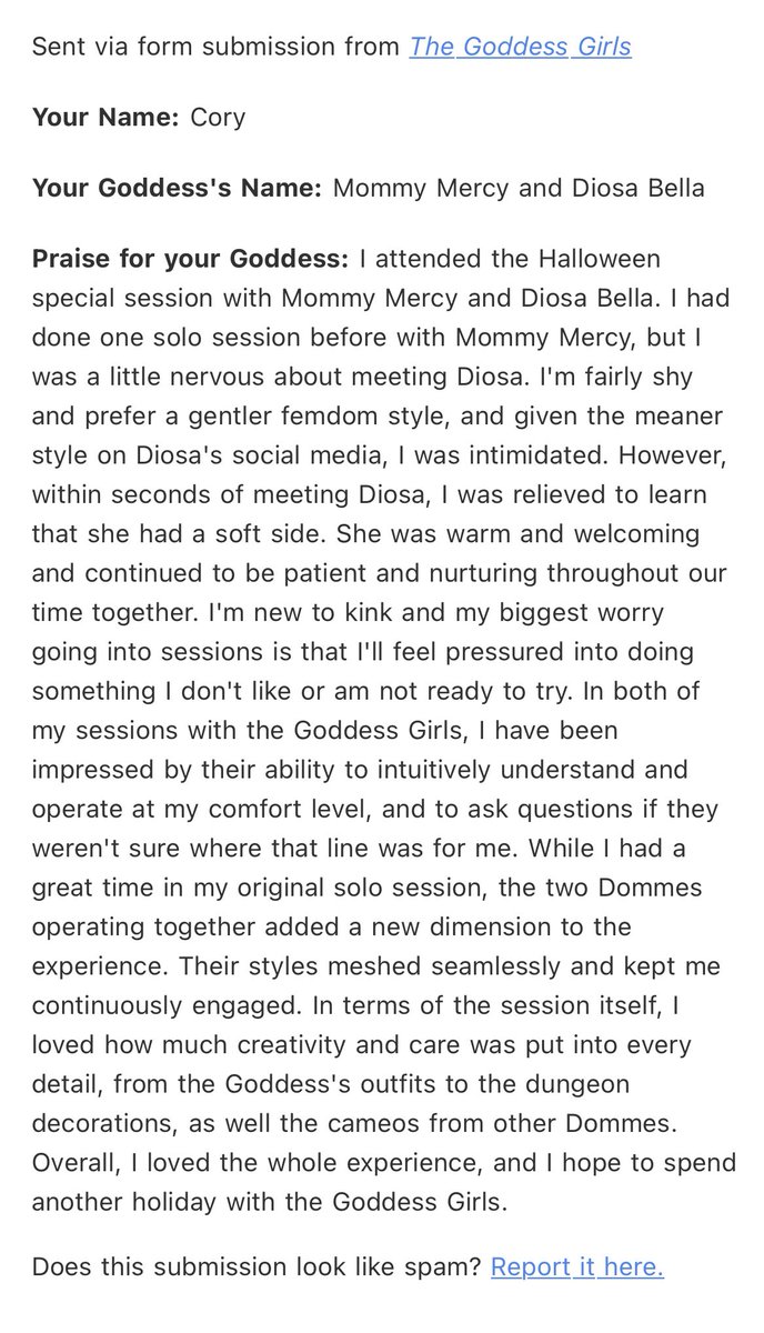 Mistress Mercy Goddess Girls Florida On Twitter A Sweet Love Letter For Mistressmercyfl