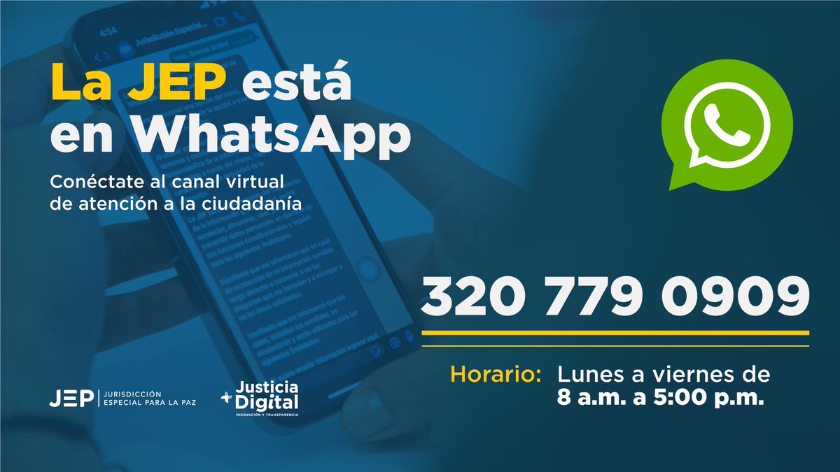 Jurisdicci贸n Especial Para La Paz On Twitter 馃挰 Recuerda Que La Jep