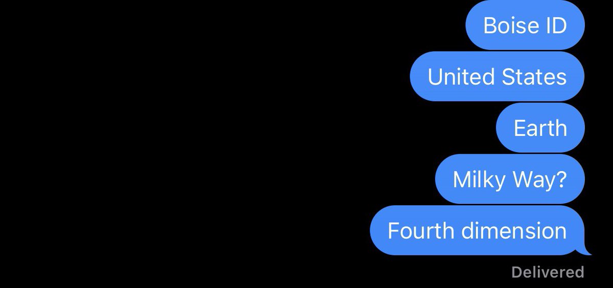 Brandon // Keckler on Twitter: "Milky Way has a question mark for ambiguity in case the Flat ...