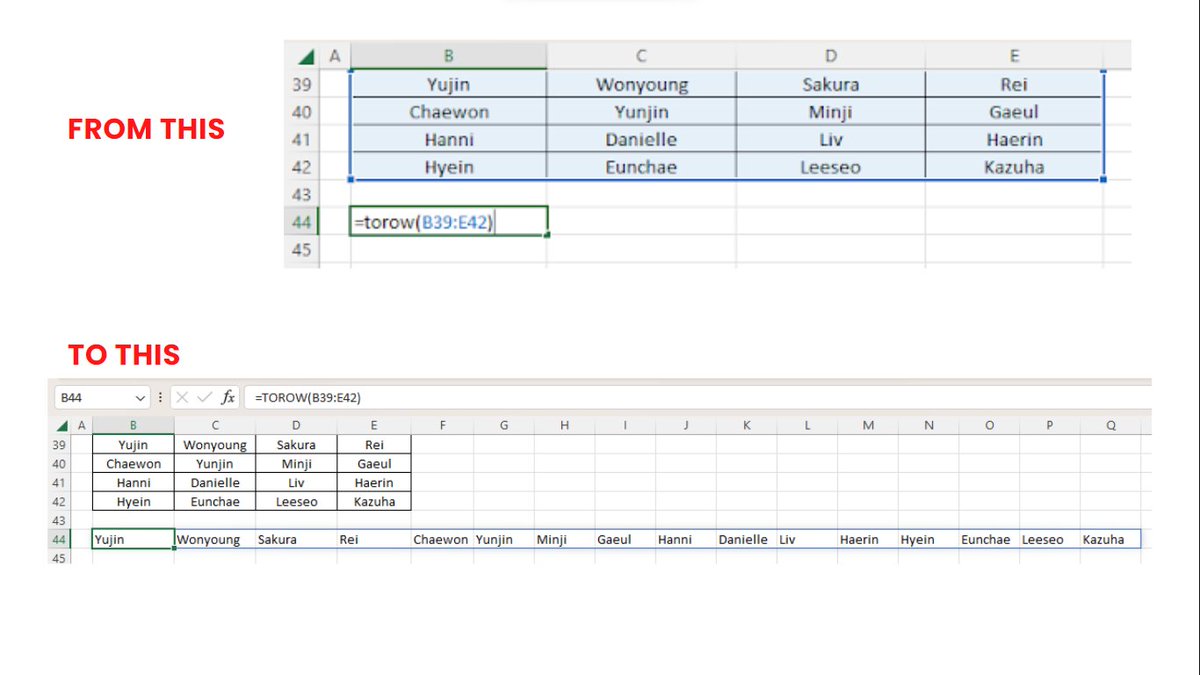 6 RUMUS BARU EXCEL YANG BERGUNA BUAT MENYUSUN DATA OTOMATIS — a thread ...