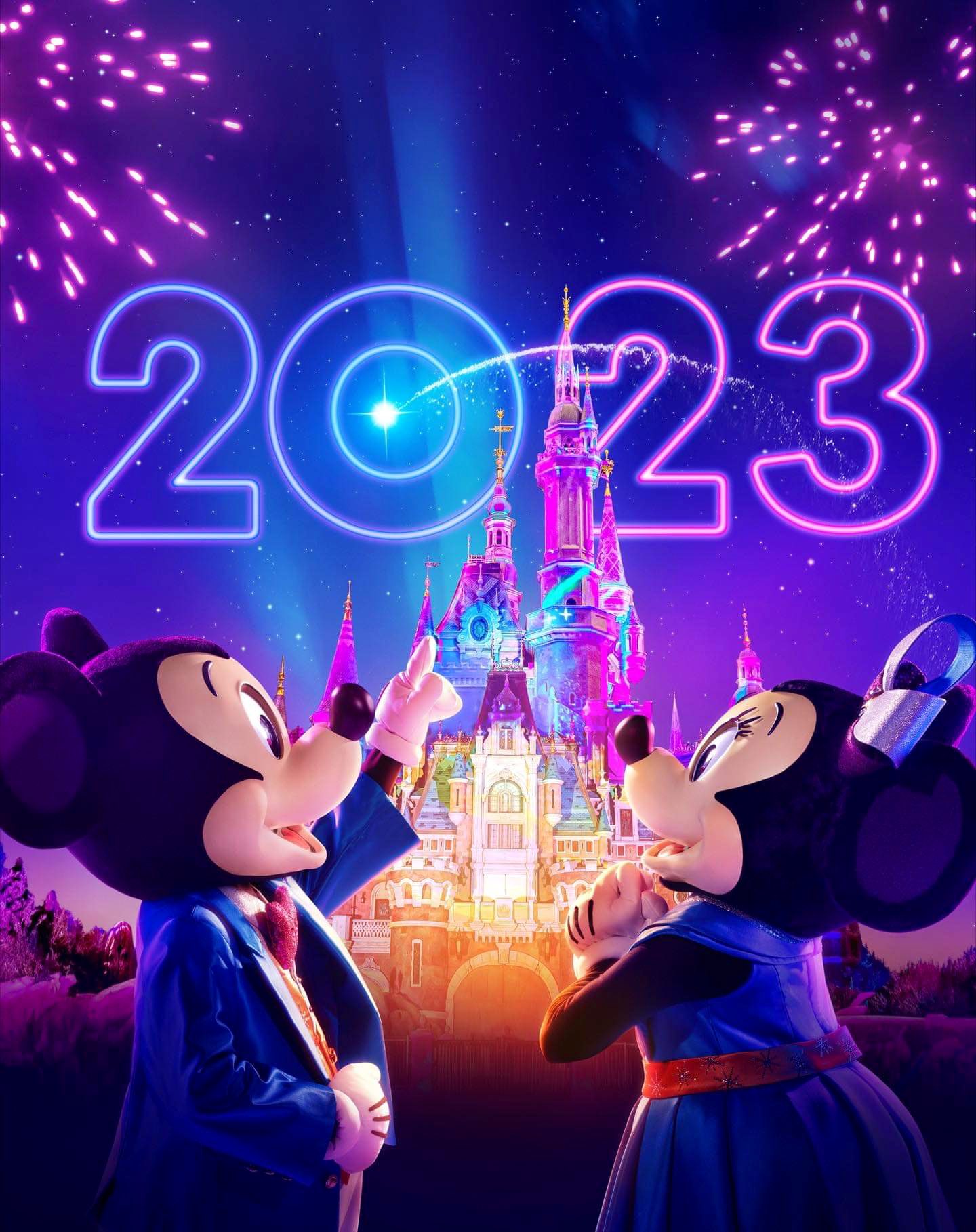 Disney New Years Wallpaper 2022
