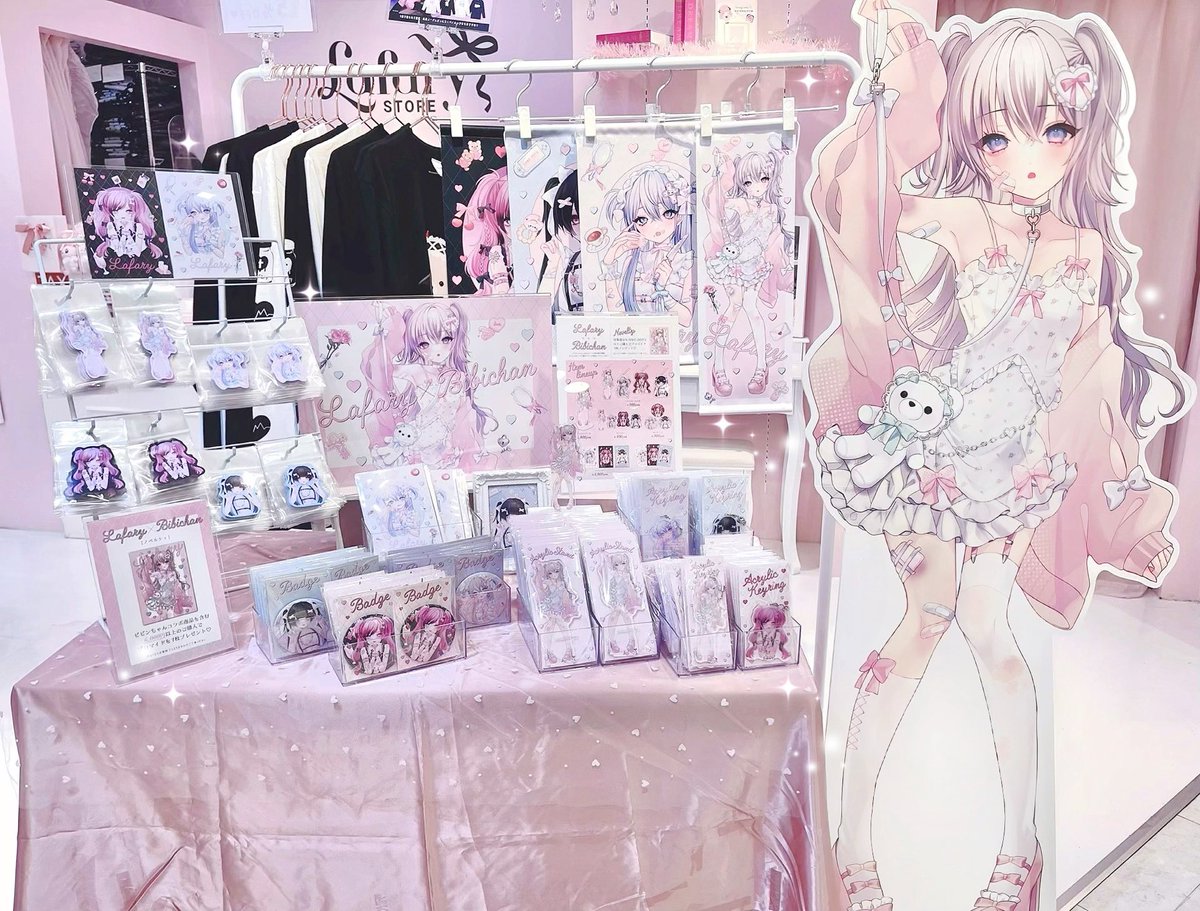 ビビちゃん໒꒱·゚ On Twitter ︎ お知らせ ︎ Lafaryさんとのコラボグッズ第2弾の通販がはじまりました~~♡ᵎ リンク