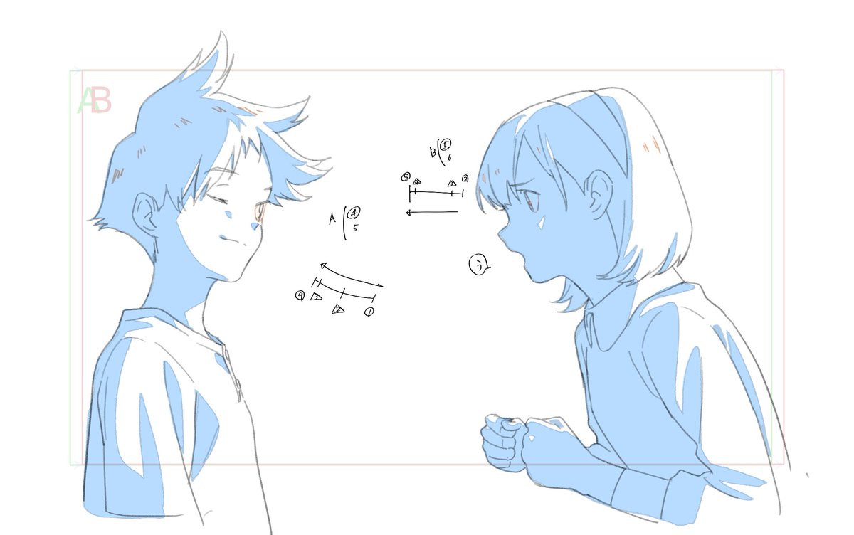 loundraw / FLAT STUDIO on Twitter: "今回担当した原画の一部です。 実は、作監・原画としてゼロから動きを作ったのは初めてのことだったので、とても学びがありまし ...