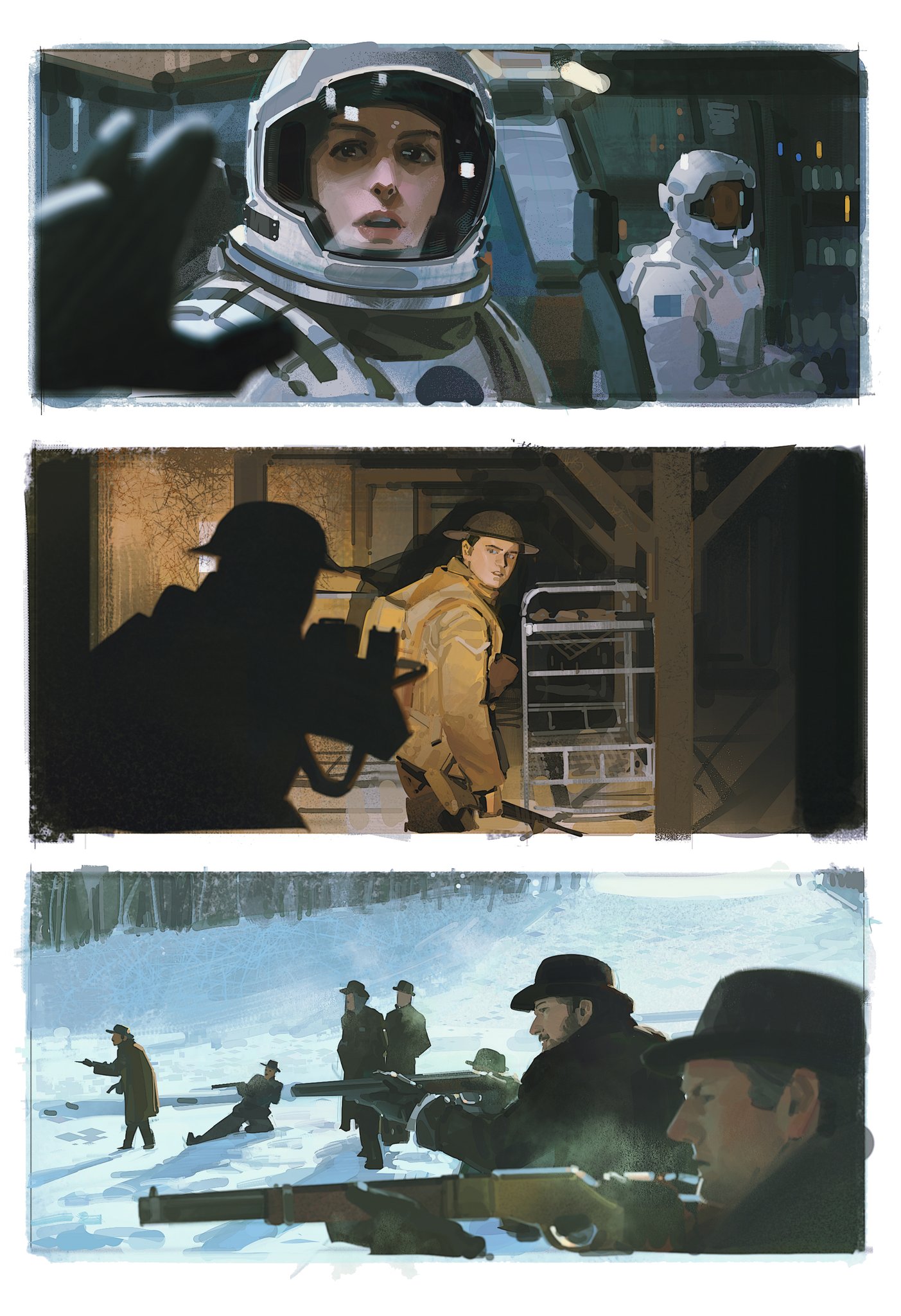 ALZi米_V2 on Twitter: "some study of movie stills https://t.co ...