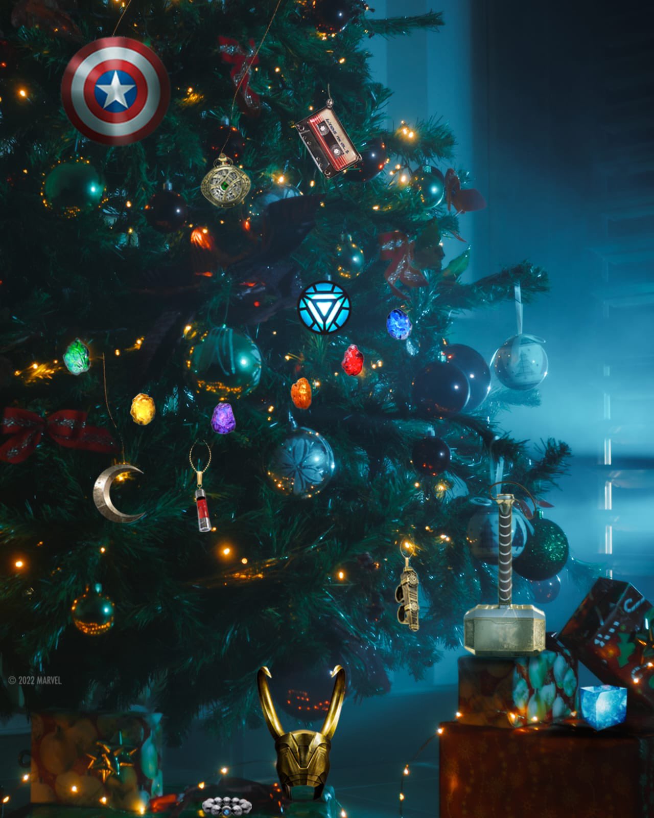 Avengers Christmas Wallpaper