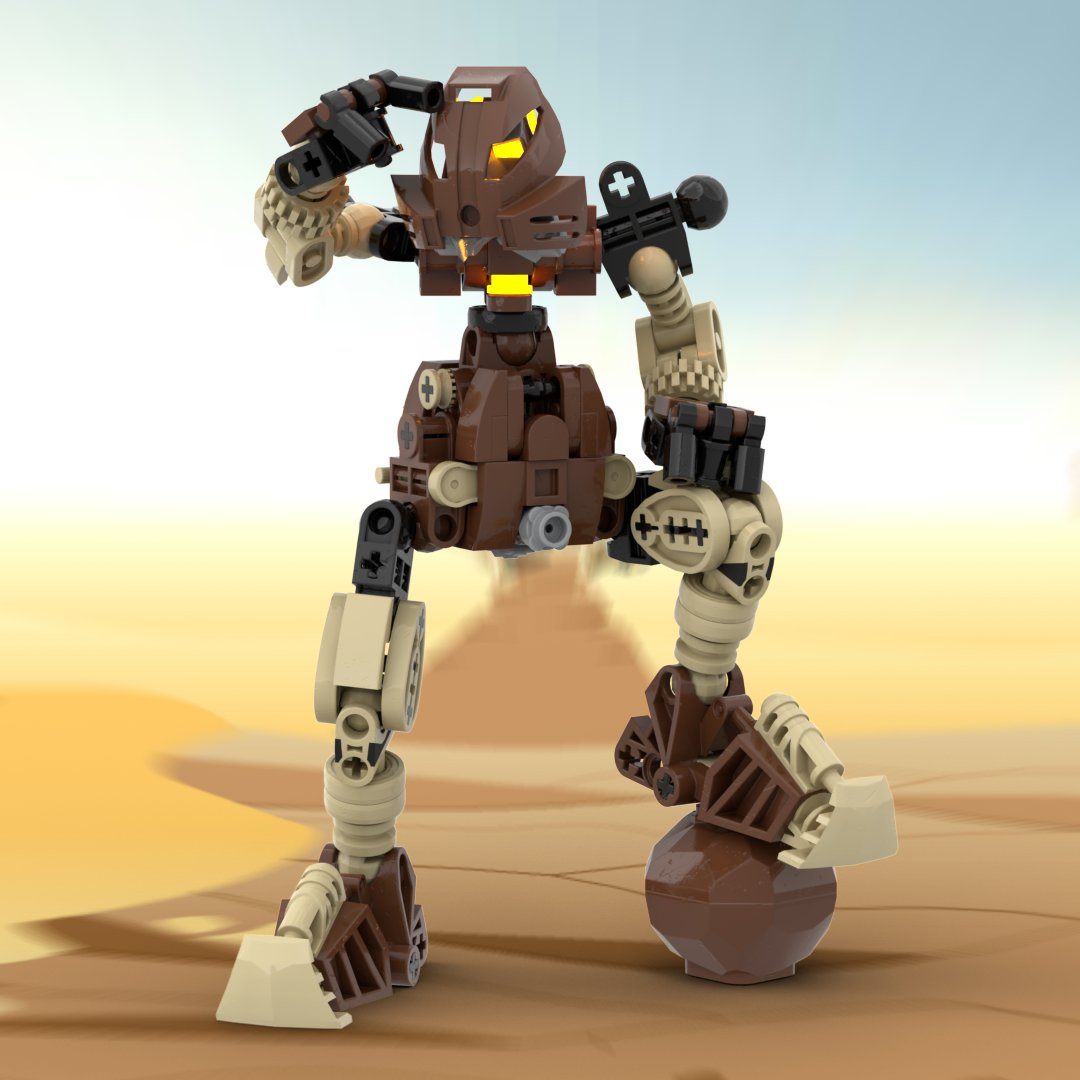 Monty Mole MOCs on Twitter: "TOA MATA REVAMPS!!!! #5: Pohatu, Toa of Stone 🪨 #LEGO #Bionicle # ...