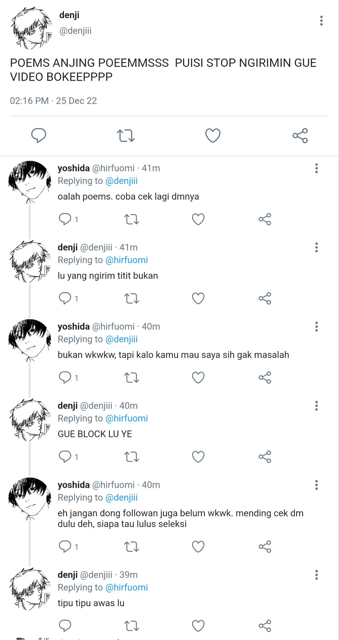 pian. on Twitter: "— tidak menyerah https://t.co/d8Zz0qgEFa" / Twitter