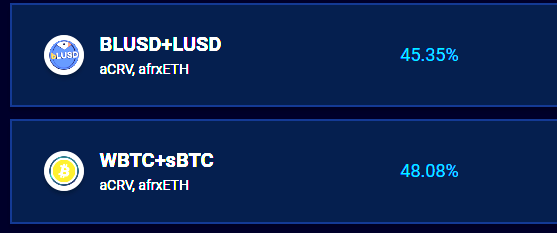 Concentrator on Twitter: "Guess what? 🎅 brought 2 new vaults for aCRV & afrxETH Compounders! 👉 ...