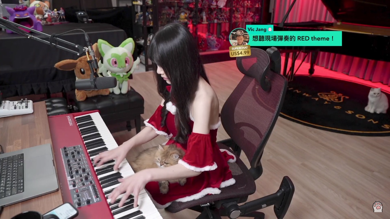 Ru's Piano Ru味春捲 on Twitter: "🔴 RuRu的第一次聖誕節特別直播🎄 Merry Christmas💕 Piano Livestream ピアノ 生放送 ...