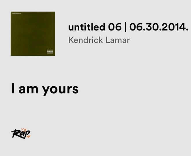 Relatable Iconic Lyrics On Twitter Kendrick Lamar Untitled 06
