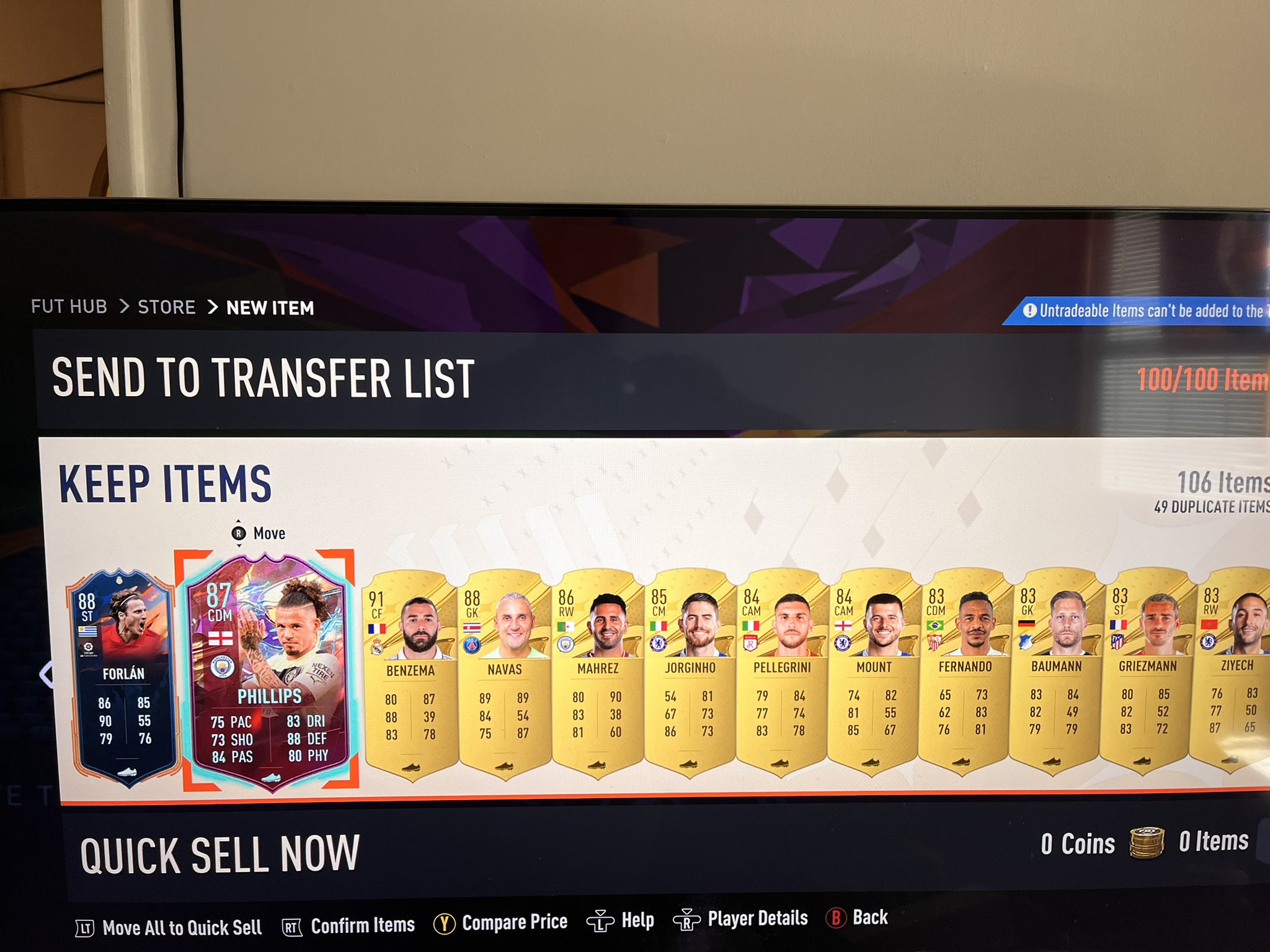 bathingapeaj on Twitter: "@FIFA22_INFO Promos were untradeable, golds and otw weren’t https://t ...