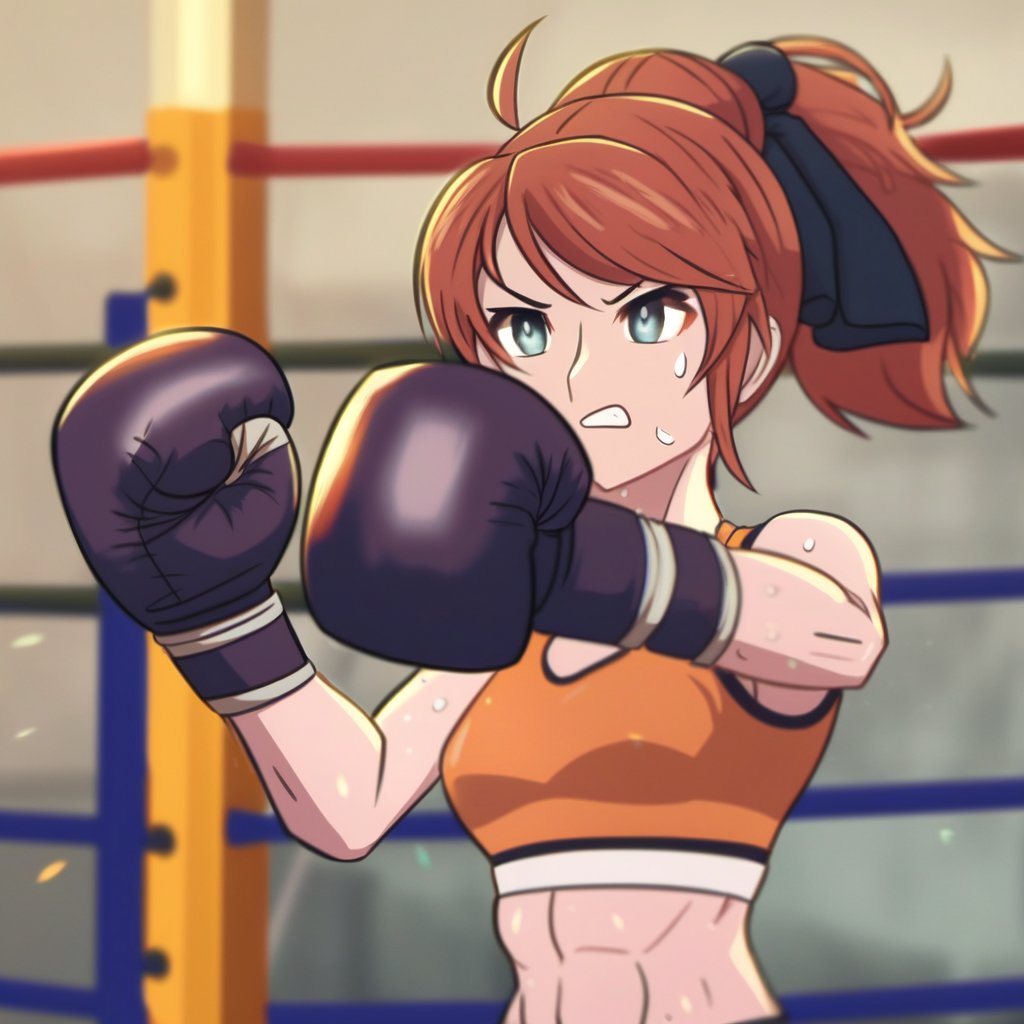 KendyDraws on Twitter: "RT @MrBrawler13: Misty (Kasumi) Boxing - Pokemon #nijijourney - Japanese ...