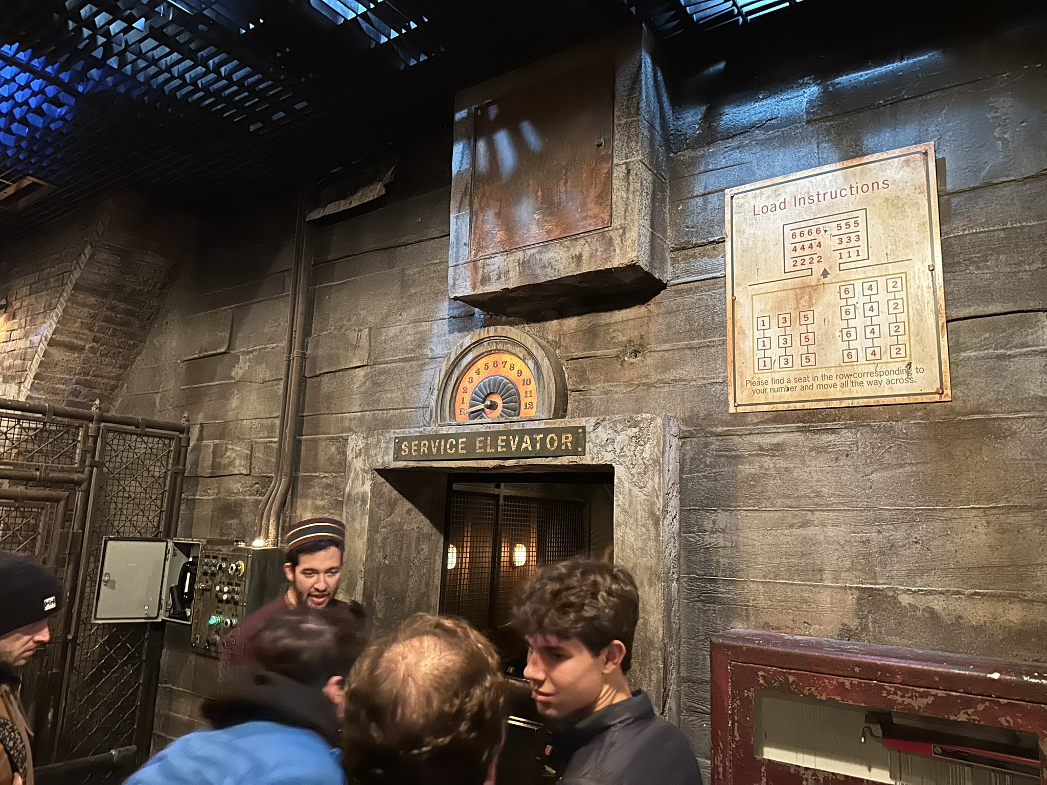 Tower Of Terror Inside Elevator