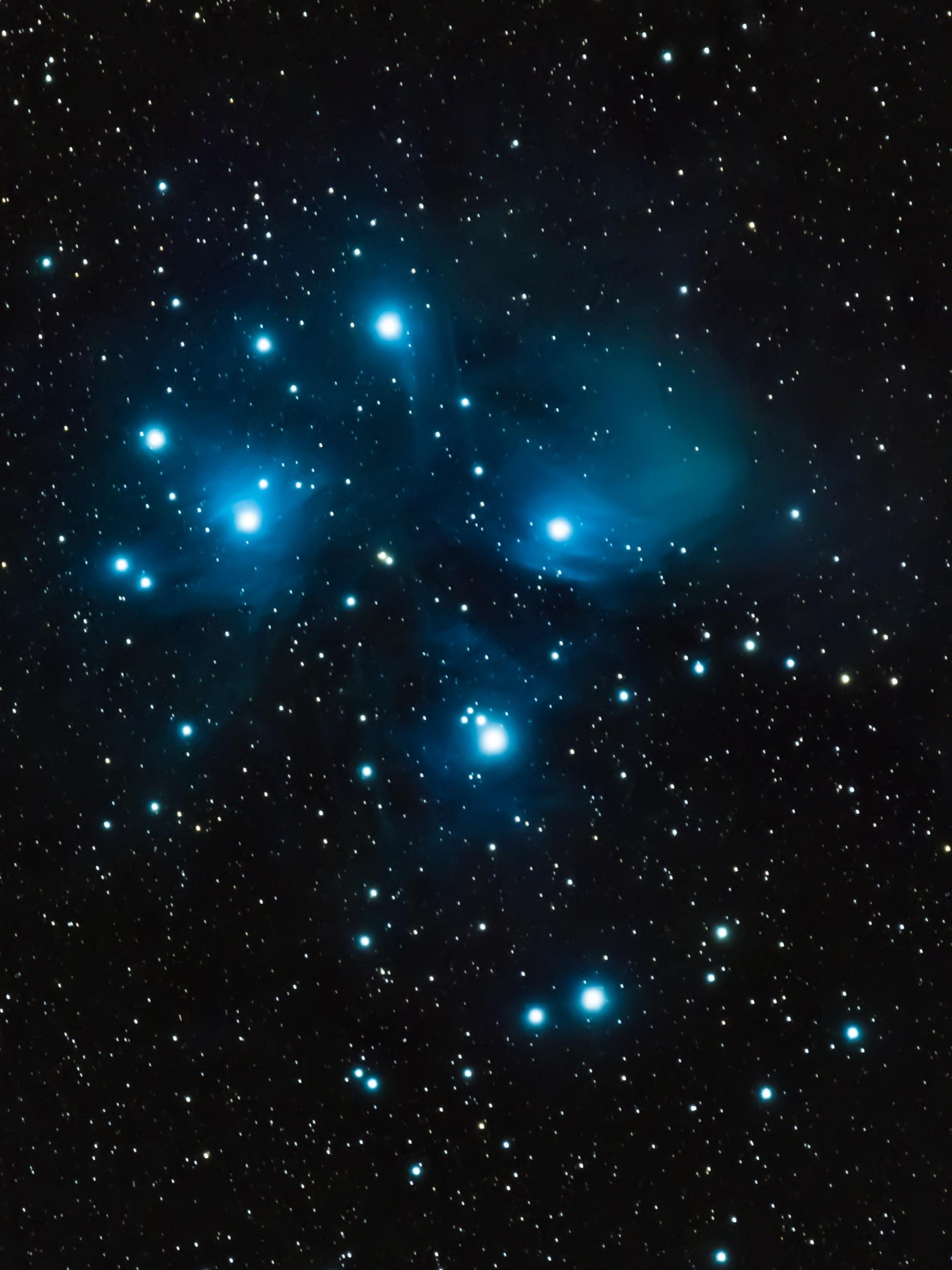 Starcluster Pleiades 2022