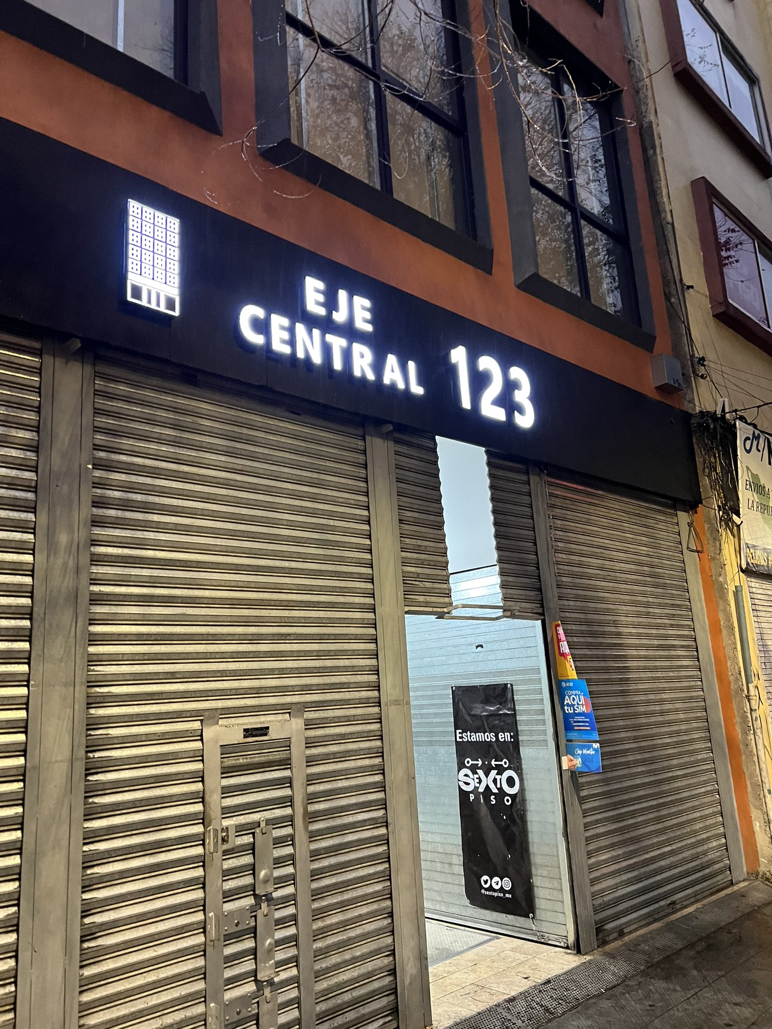 SeXtO Piso on Twitter: "📍 Estamos en Eje Central 123, sexto piso. ¡Por el elevador! 😀 https://t ...