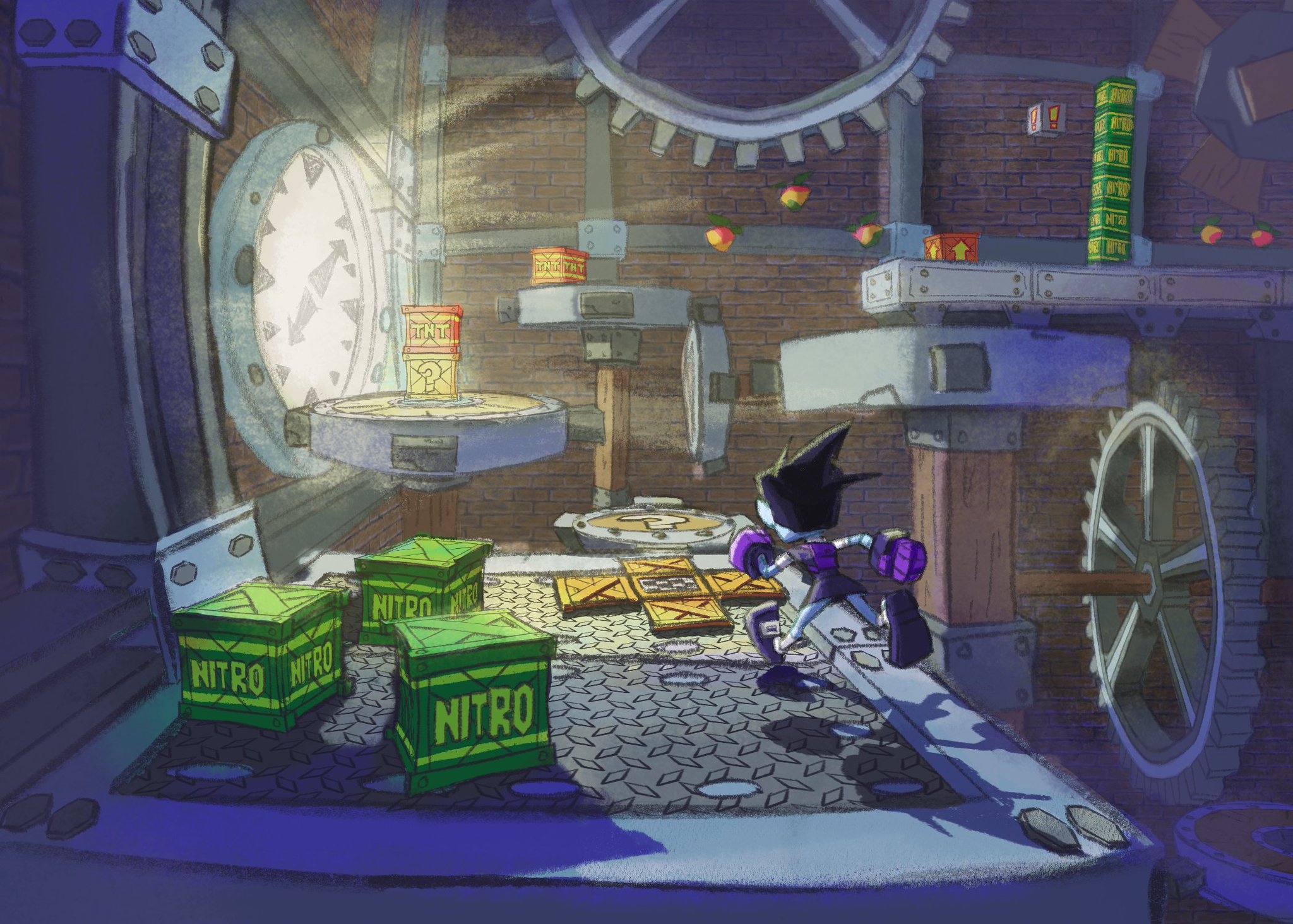 Project Gearsuit on Twitter: "Next Wrath of Cortex reimagined piece - the third set of levels in ...