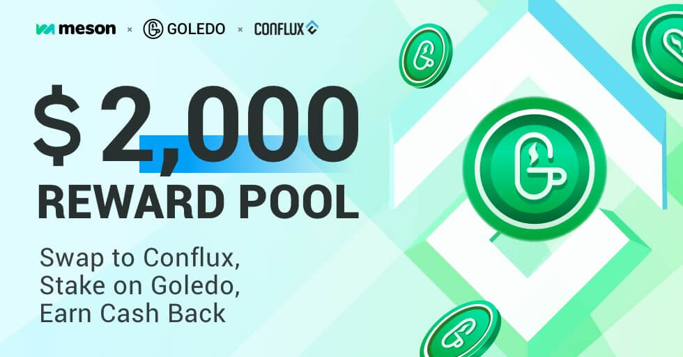 Meson on Twitter: "💫Happy holiday season! Time to celebrate! Meson x @GoledoFinance x @Conflux ...