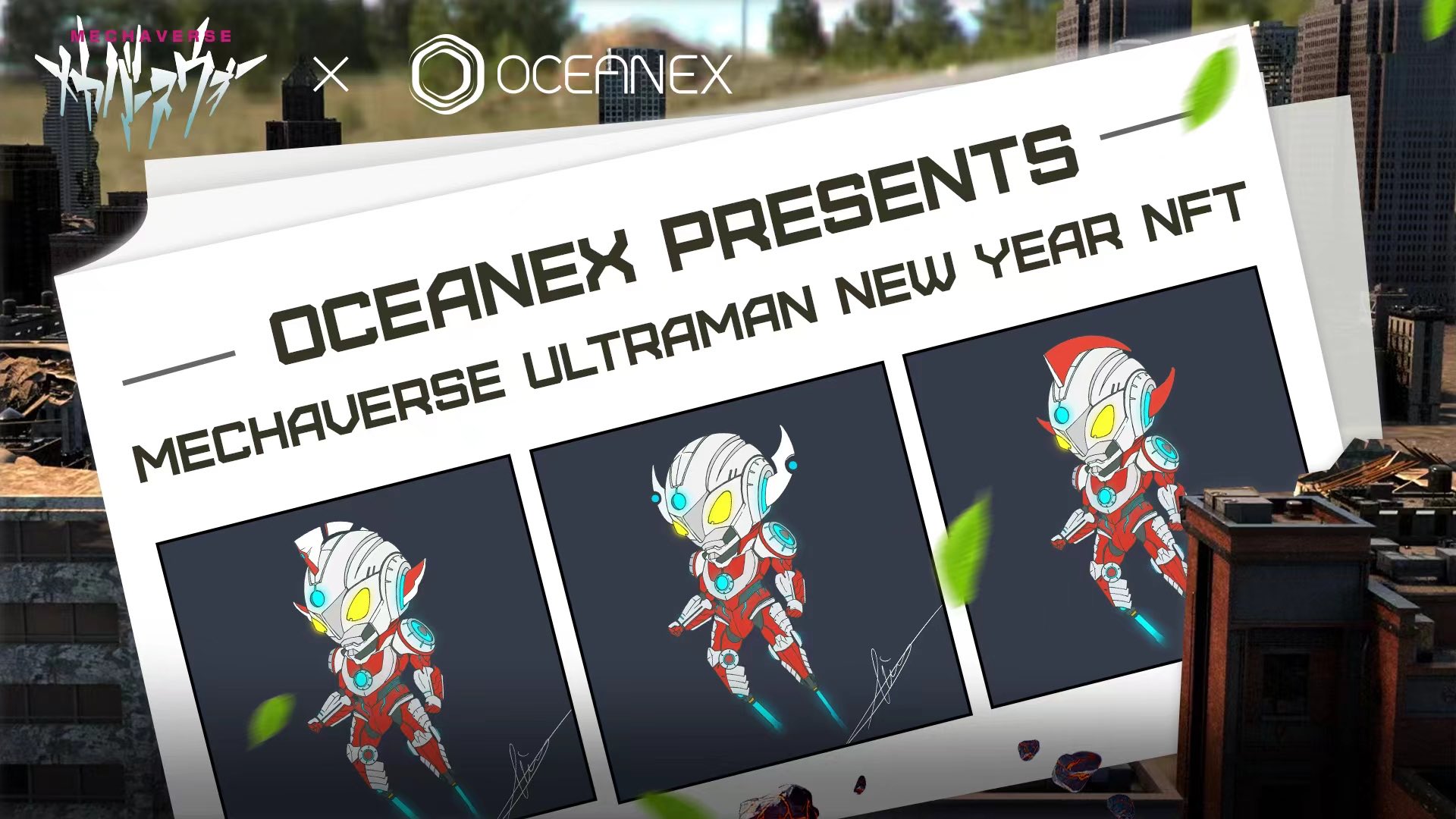 Mechaverse on Twitter: "🎉Mechaverse Ultraman New Year Version NFT🎉 🏆We're excited to announce a ...