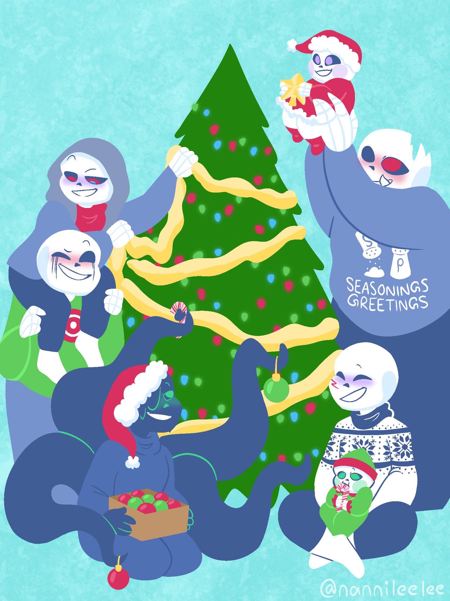 Nanni Comms Open On Twitter Decorating The Christmas Tree 🎄