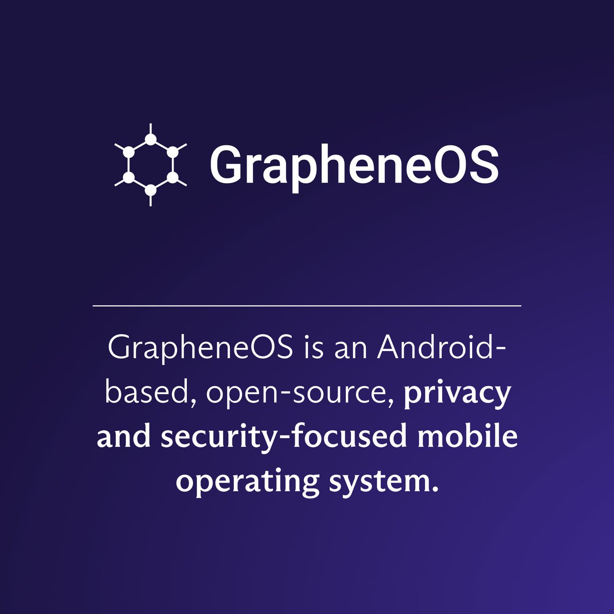 Proton on Twitter: "1/10 @GrapheneOS"