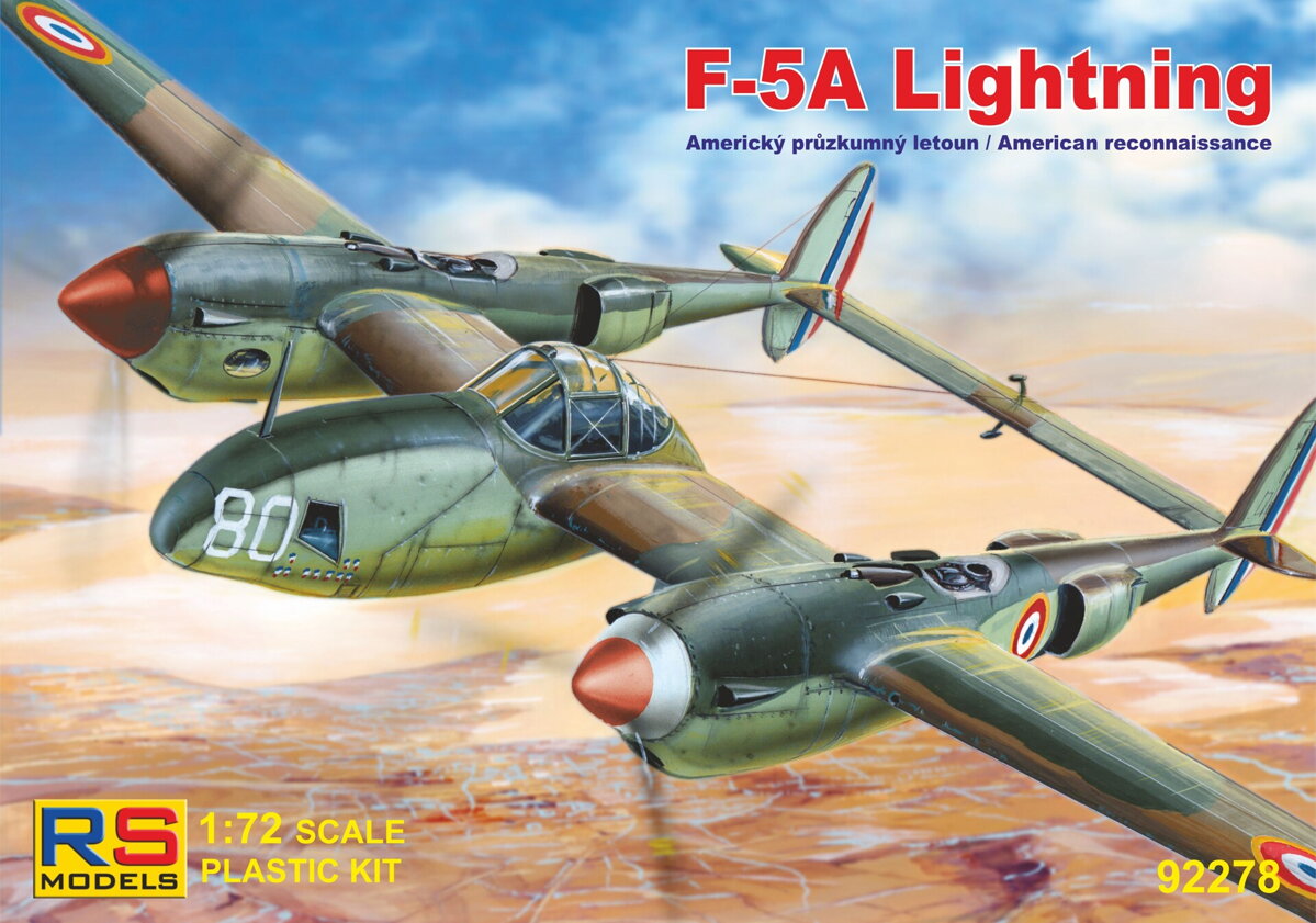 ハセガワ on Twitter: "【輸入新製品】 RSモデル社 1:72プラモデル 「F-5A ライトニング “インド 1943年”」 2023年2月以降発売予定 http ...