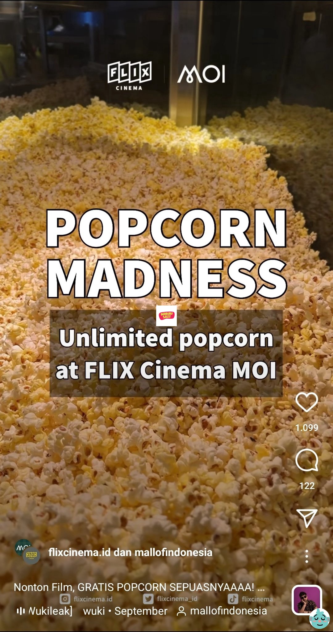 BerburuSale - Base Diskon Kukka on Twitter: "/info jangan lupa 1 januari nonton di flix cinema ...