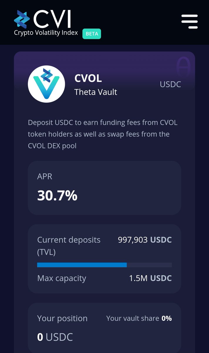 Crypto is pretty volatile right? What if you could bet on that volatility? Or earn some of the ...