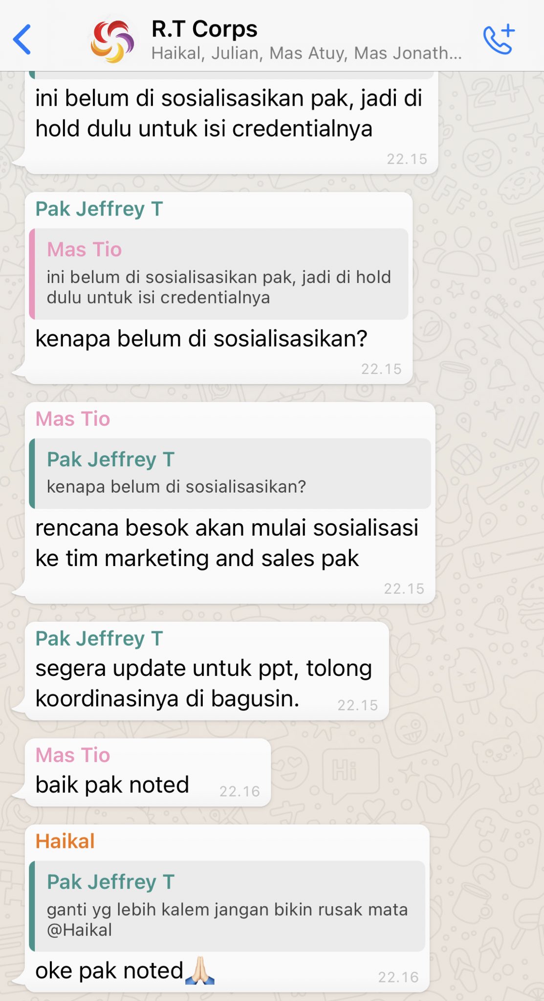 ka chin| AU on pinned📌🌸 on Twitter: "—113 masih huru hara kantor https://t.co/flJjmfrDky" / Twitter