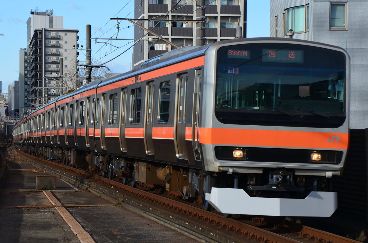 千葉の房総⑨ on Twitter: "2022.12.26 回8397M~回8398M TK出場 E231系0番台 MU11"