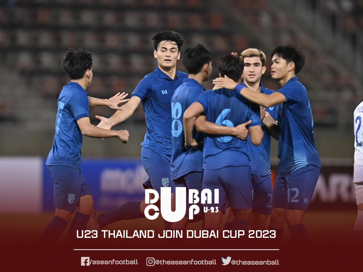 ASEAN FOOTBALL on Twitter: "🇹🇭 U23 THAILAND JOIN DUBAI CUP 2023 Thailand Football Association ...
