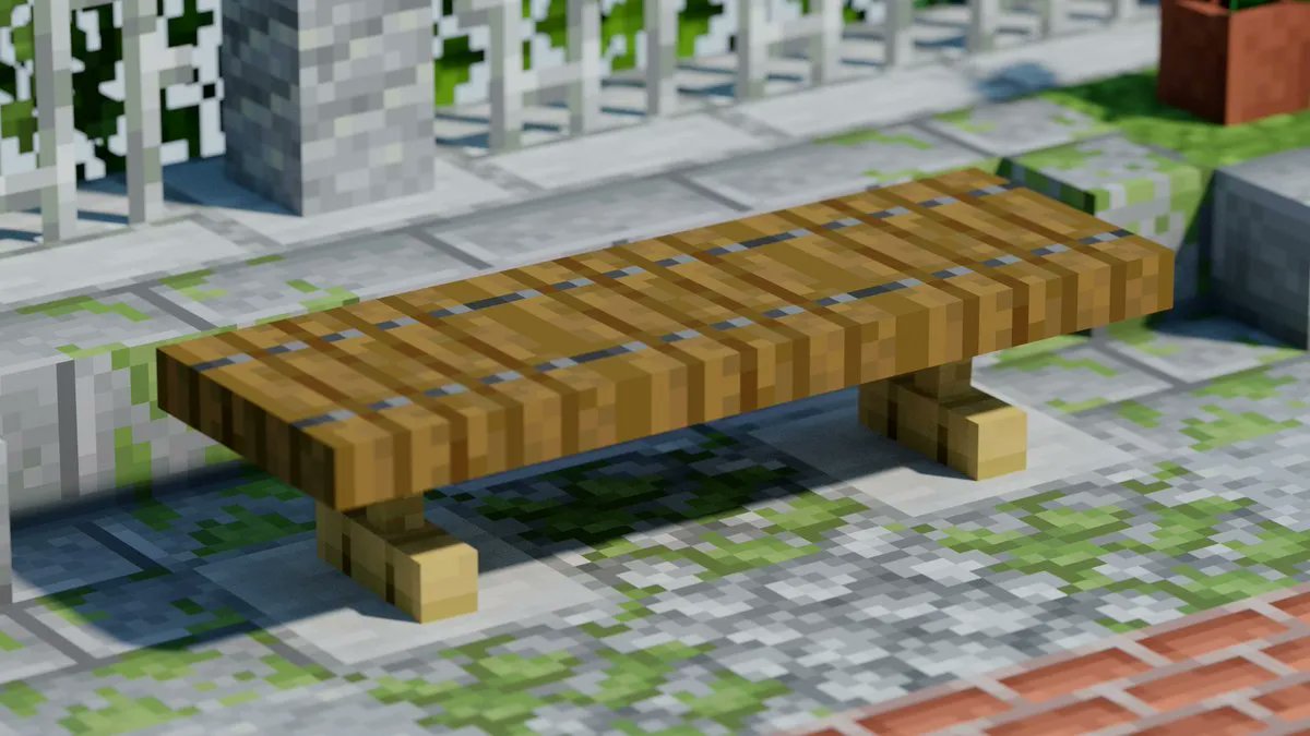 Minecraft.fr on Twitter: "De quoi vous aider à faire des bancs dans Minecraft Source : https ...