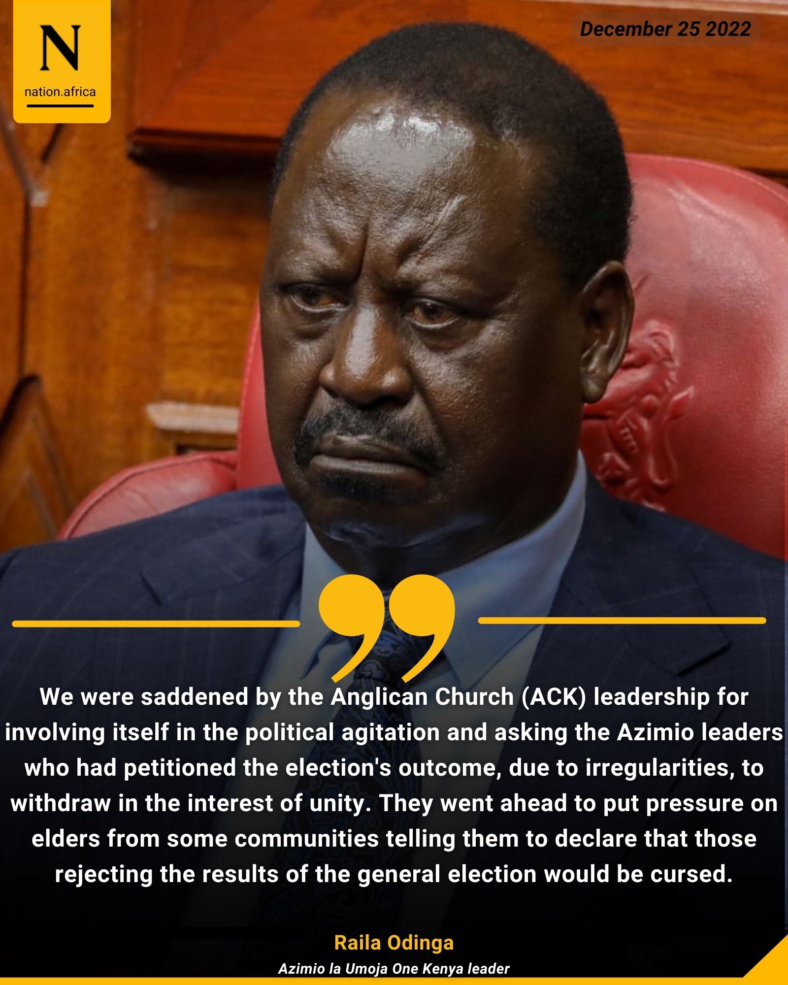 Tr. Jose Felix Owuor 🇰🇪 on Twitter: "Raila Odinga has problem with IEBC, Kenya Kwanza, courts ...