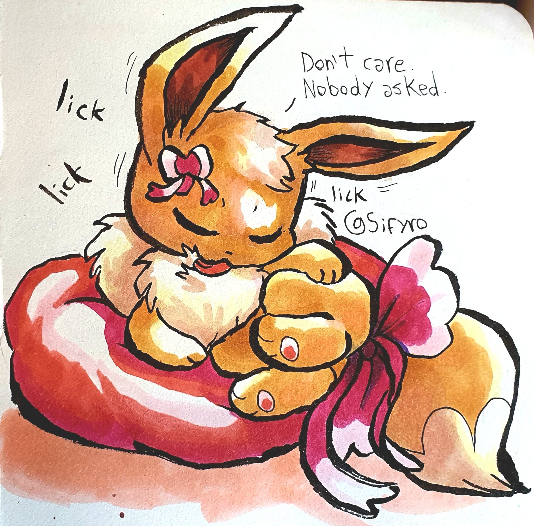 🎨Sifyro🎨 on Twitter: "Eevee vs ur opinion. https://t.co/K3h3kujYJJ" / Twitter