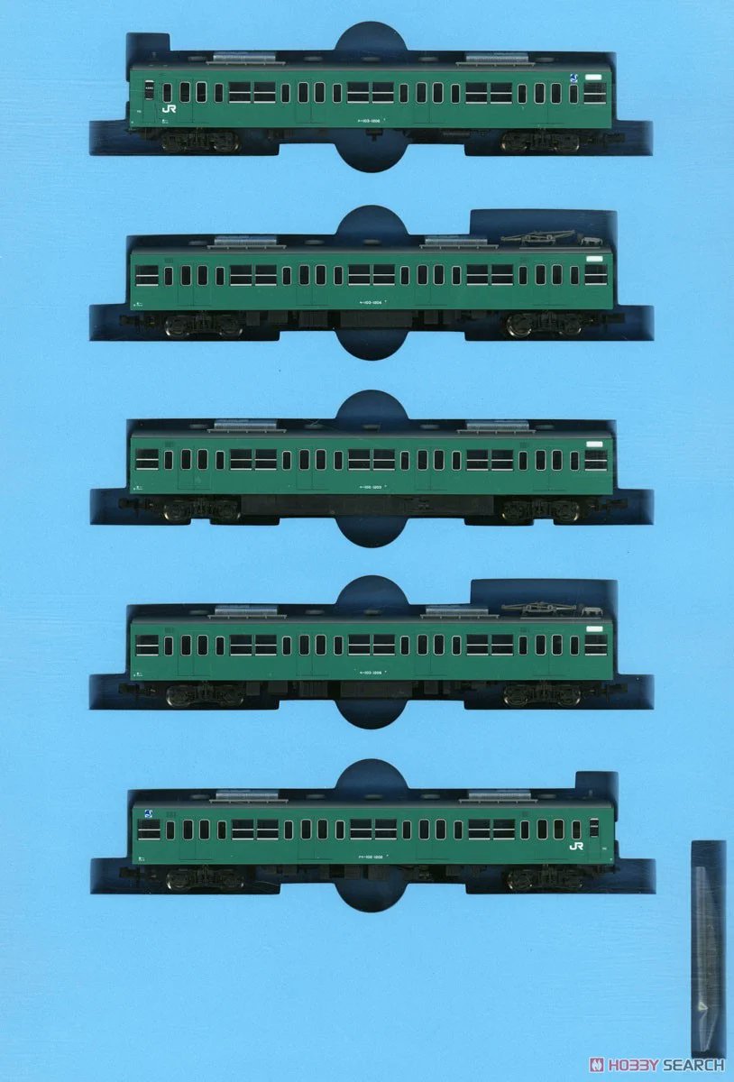 ホビーサーチ 鉄道模型 on Twitter: "【新商品】 #MICROACE #Nゲージ #鉄道模型 103系1200番代 ユニット窓 分散冷房車 エメラルドグリーン 常磐・成田線 5両 ...