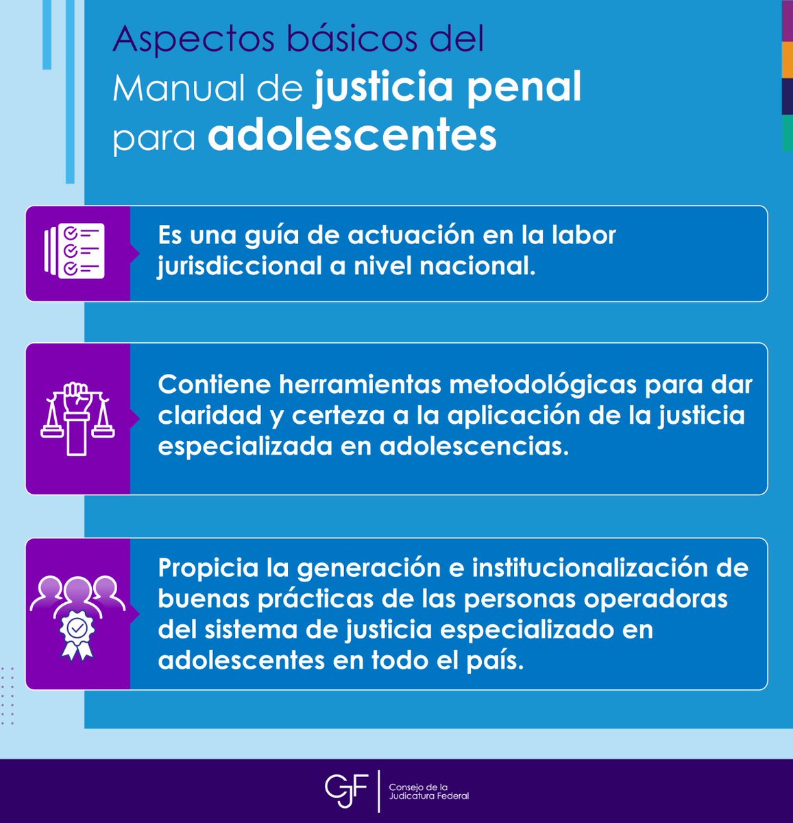 Cjf On Twitter El Manual De Justicia Penal Para Adolescentes