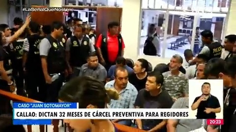 TVPerú Noticias on Twitter: "Callao: dictan 32 meses de prisión preventiva contra 5 presuntos ...