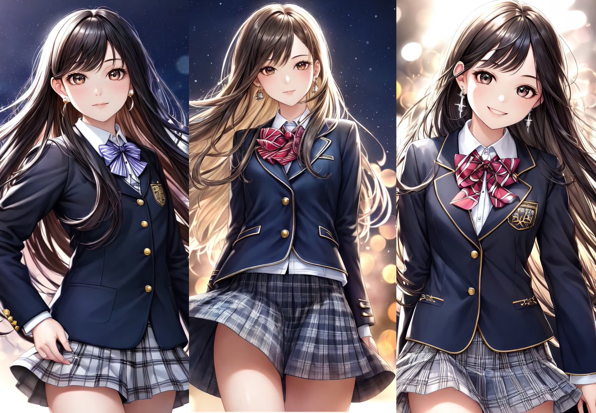 Aiboxgirls On Twitter 昨日の投稿、レイアウト加工した方がよかったかな。 イメージとしてはこっちで、めちゃカワ女子高生