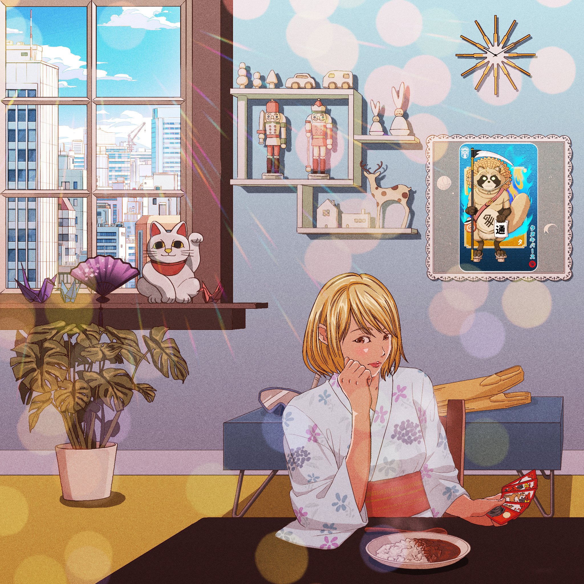 I'm still here with you on Twitter: "Tanukiverse is an NFT project based on the lore of the ...