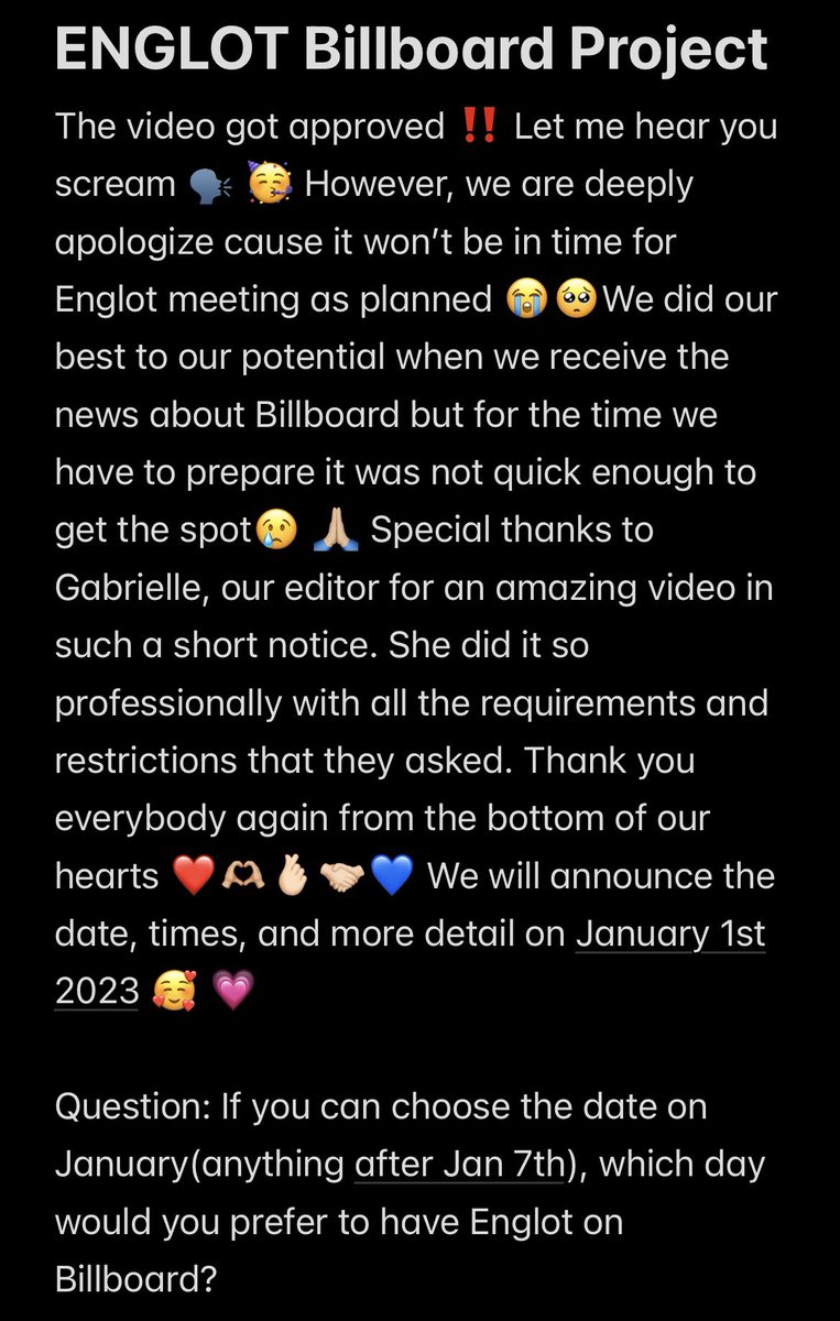 พี่จะจีบแล้วนะ ห้ามเธอถีบนะคะ on Twitter: "RT @Englotinterofcl: ‼️Englot Billboard Project‼️ ...